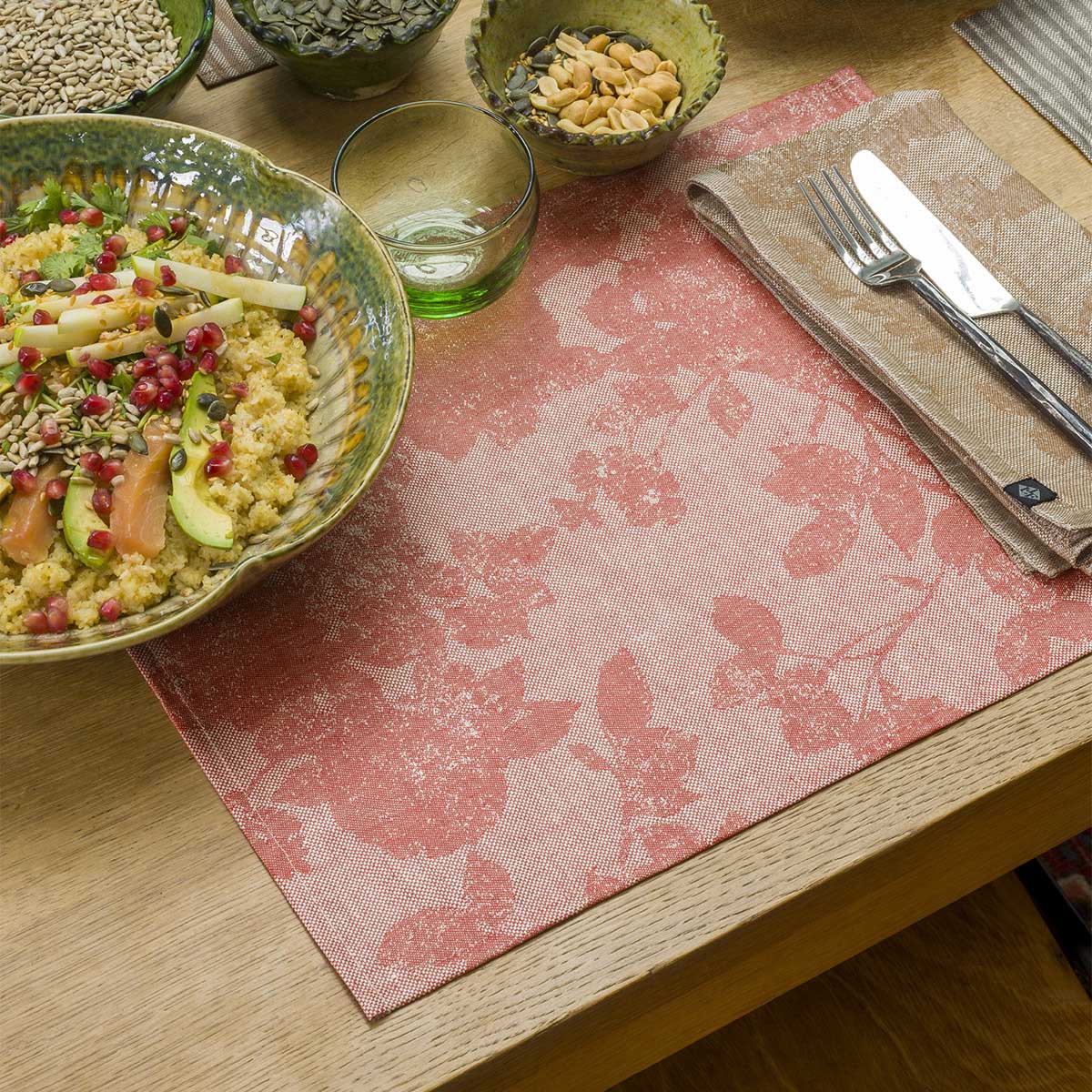 Sets de table Tissu Lavables Made in France | Le Jacquard Français