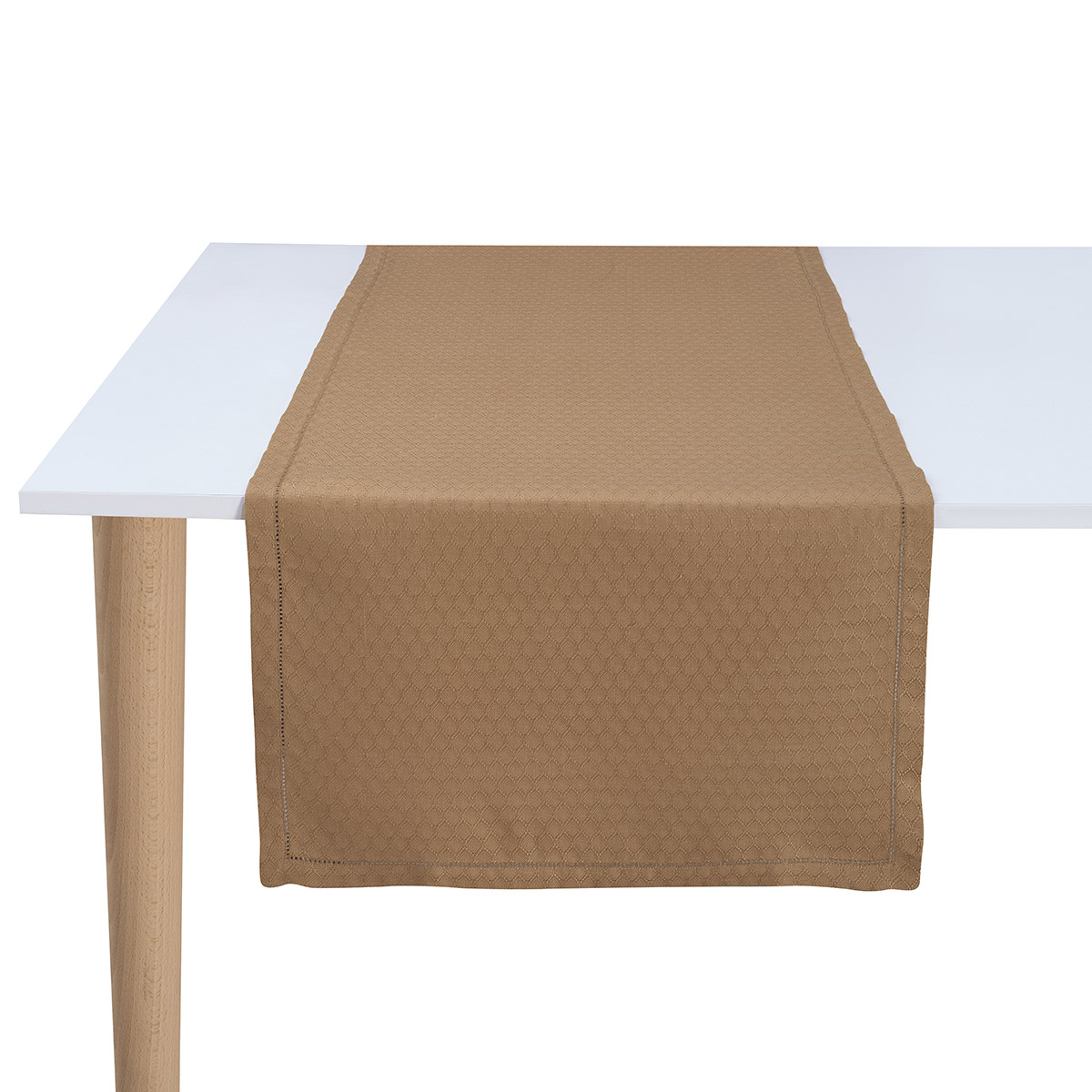 Chemins de Table Tissu Lin, Coton Enduit - Made in France | Le Jacquard ...