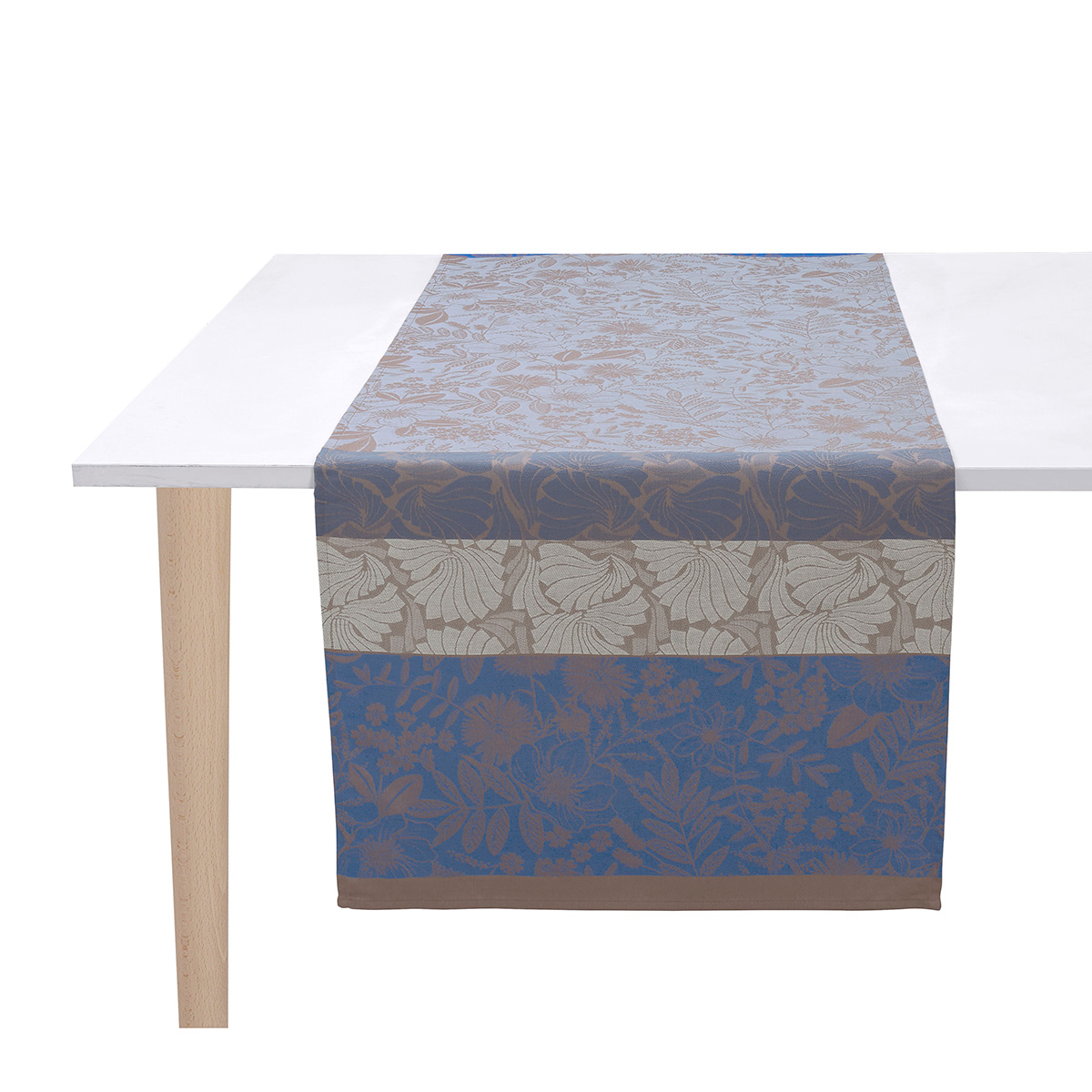 Chemins de Table Tissu Lin, Coton Enduit - Made in France | Le Jacquard ...
